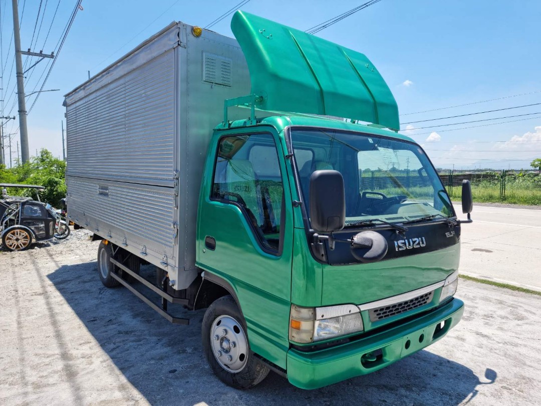 Isuzu elf wing van 15ft 2021 model, Special Vehicles, Heavy Vehicles on ...
