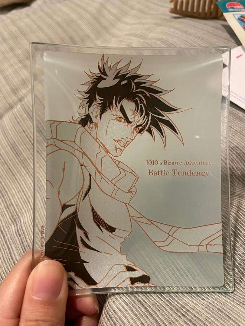 Jojo’s Assemble - Battle Tendency Glass Plate, Hobbies & Toys ...