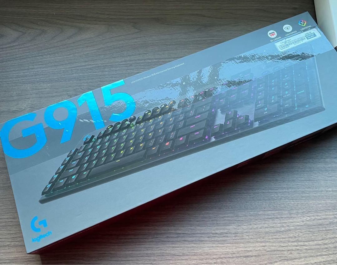Logitech G915 lightspeed linear switch BNIB, Computers & Tech, Parts ...