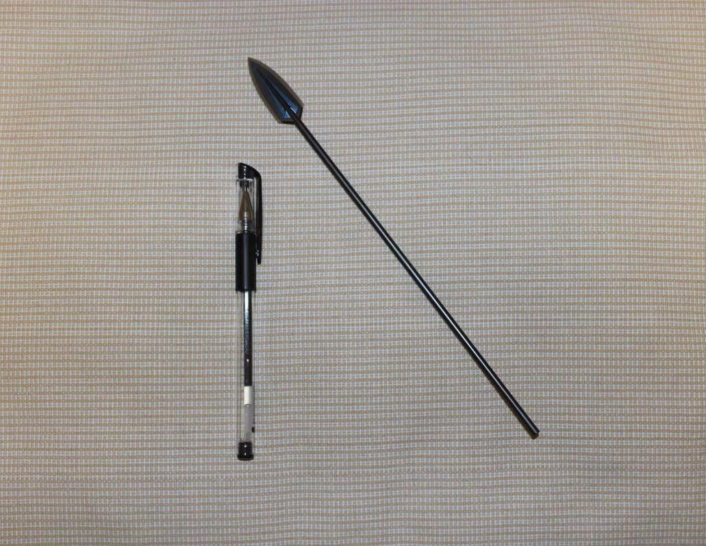 MARVEL BLACK PANTHER HOT TOYS 1/6 SCALE MMS501 SHURI SPEAR WEAPON ...