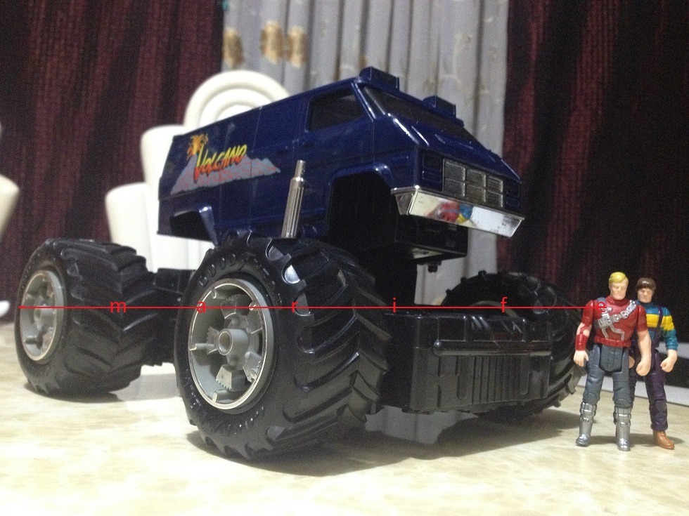 M.A.S.K. Volcano kenner figure, Hobbies & Toys, Toys & Games on Carousell