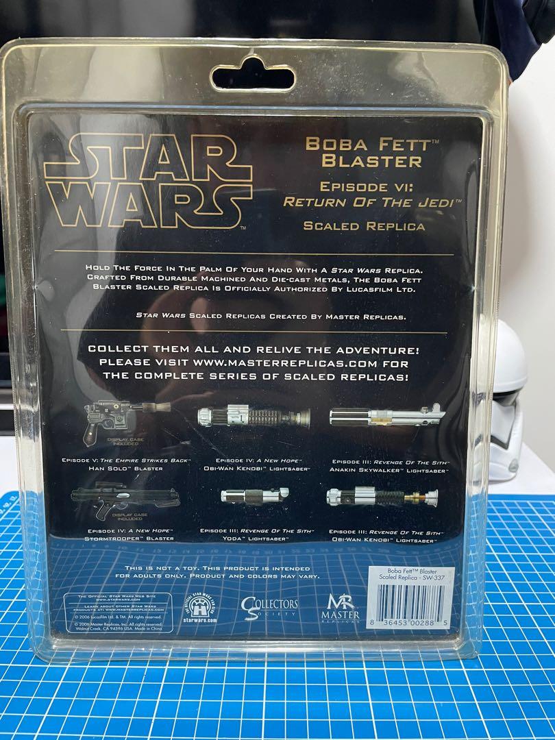 Master Replicas Star Wars 0.33 Boba Fett Blaster (Relic Version ...