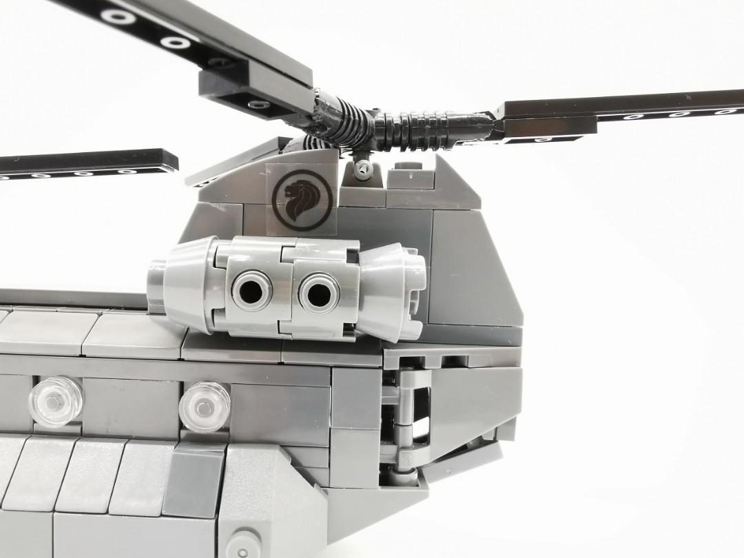RSAF Mini Chinook CH-47 lego compatible helicopter, Hobbies & Toys ...