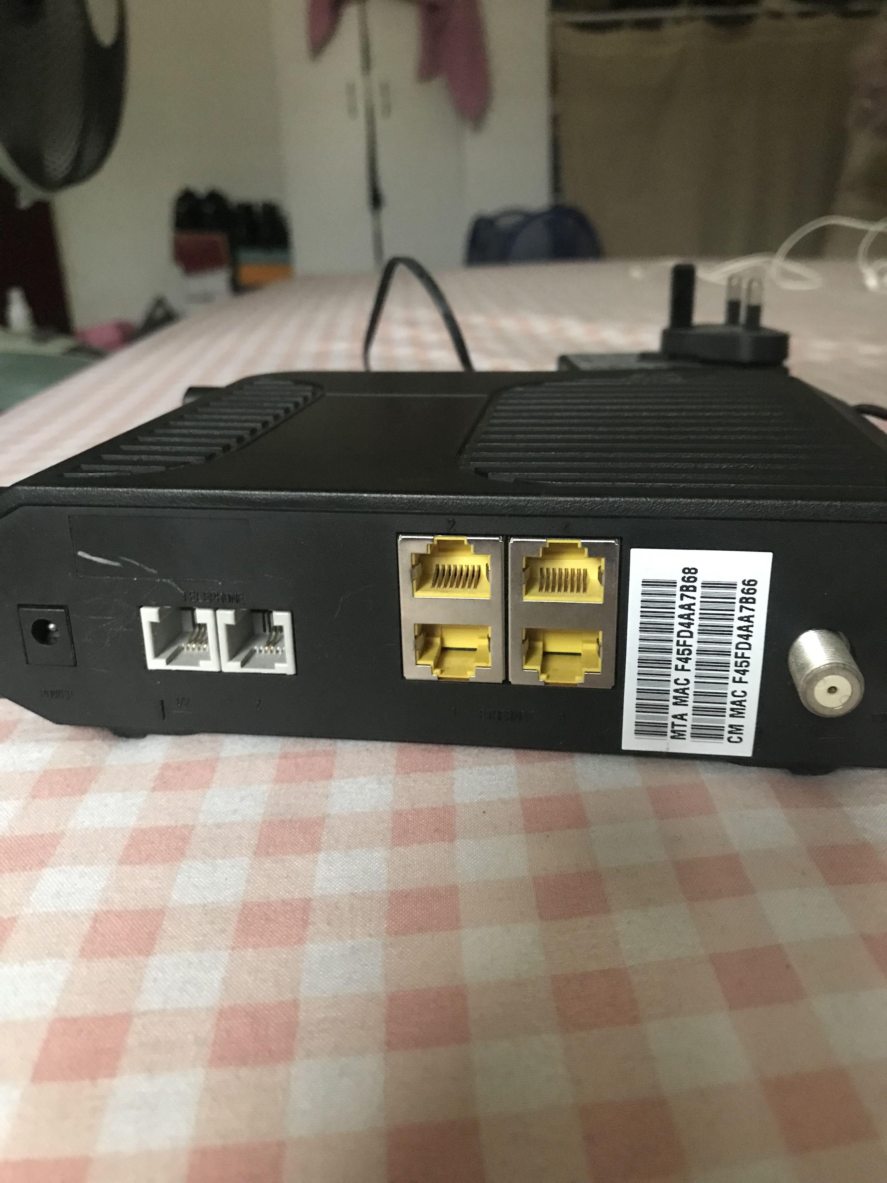 Modem Cisco DPC3925, Computers & Tech, Parts & Accessories, Networking ...