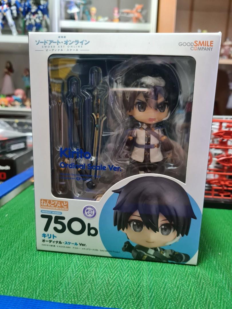 Nendoroid 750b - Sword Art Online SAO Kirito Ordinal Scale ver, Hobbies & Toys, Toys & Games on ...