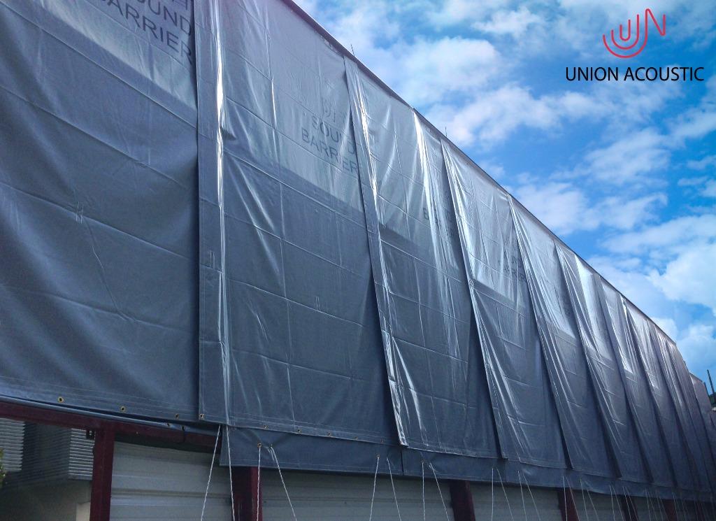 (1200gsm - 9kg) Noise Reduction Net - Sound Control Net - Noise Control ...