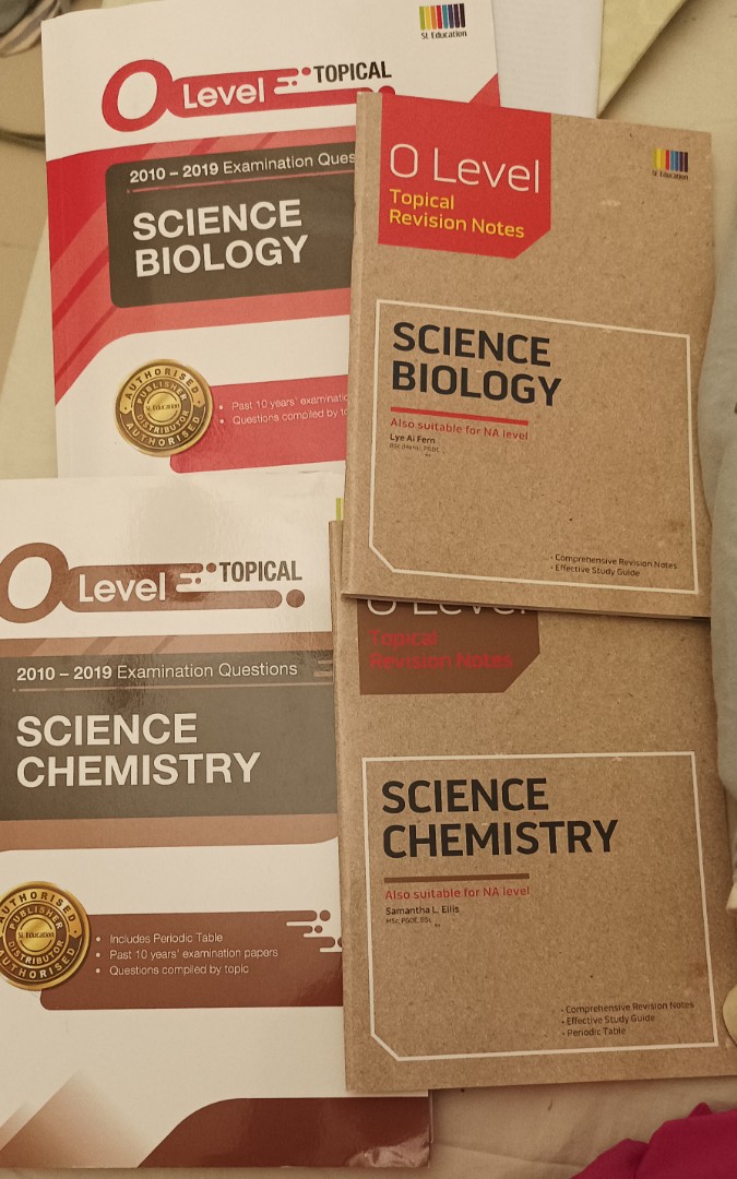 O level topical science chem and bio, Hobbies & Toys, Books & Magazines ...
