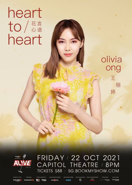 Olivia Ong concert ticket, Tickets & Vouchers, Event Tickets on Carousell