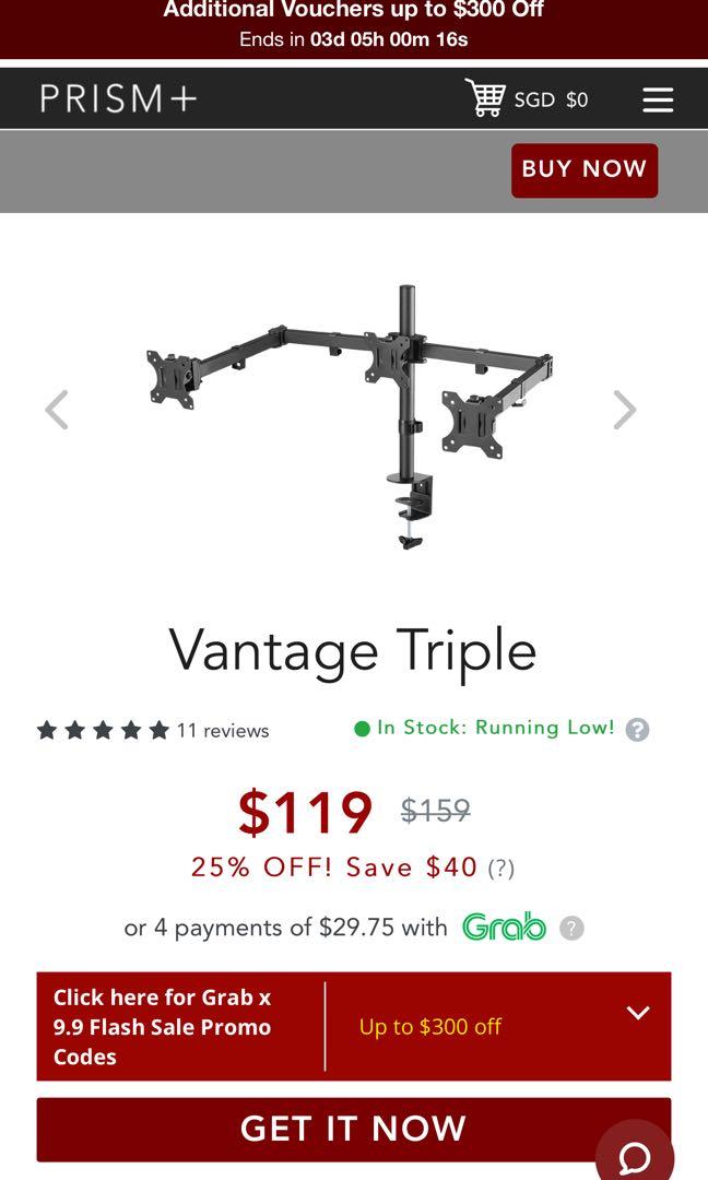Original Prism monitor stand, Computers & Tech, Parts & Accessories ...