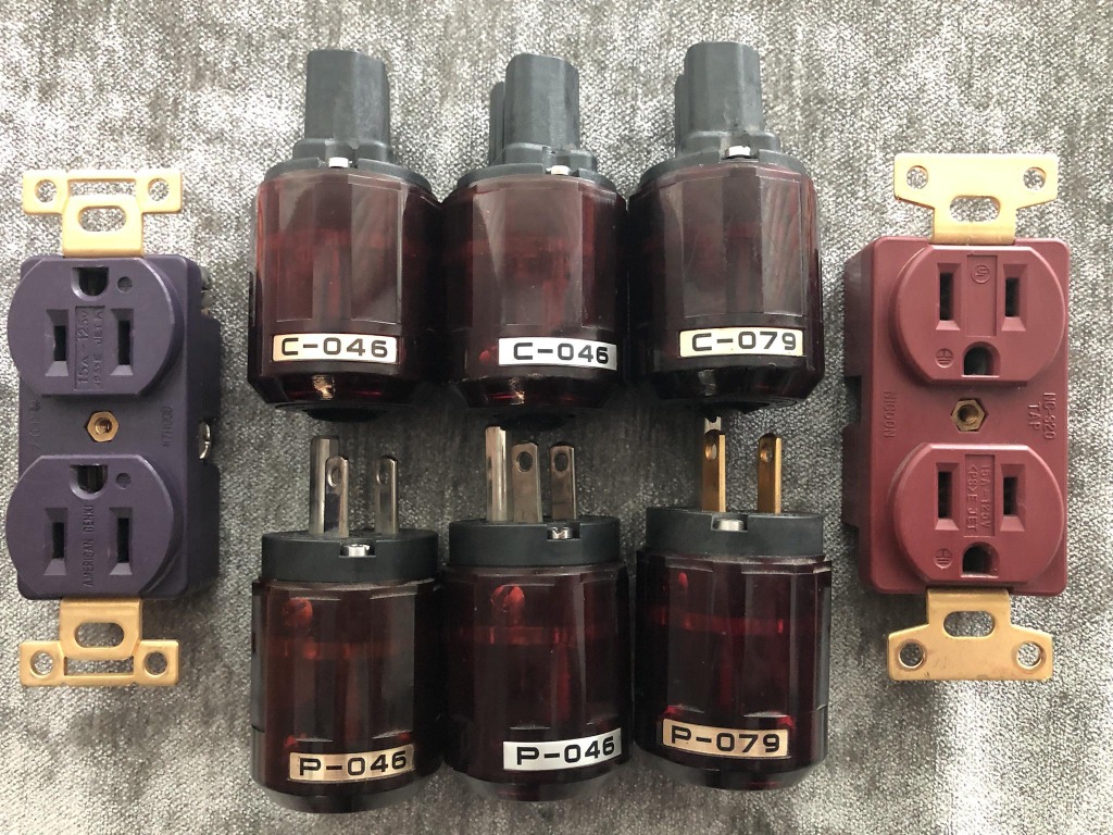 Oyaide plugs, IEC and wall sockets, Audio, Other Audio Equipment on ...