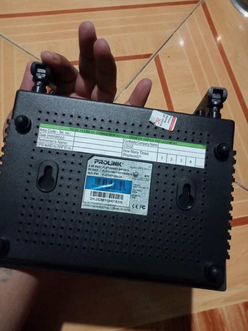 PLDT prolink ROUTER, Computers & Tech, Office & Business Technology on ...