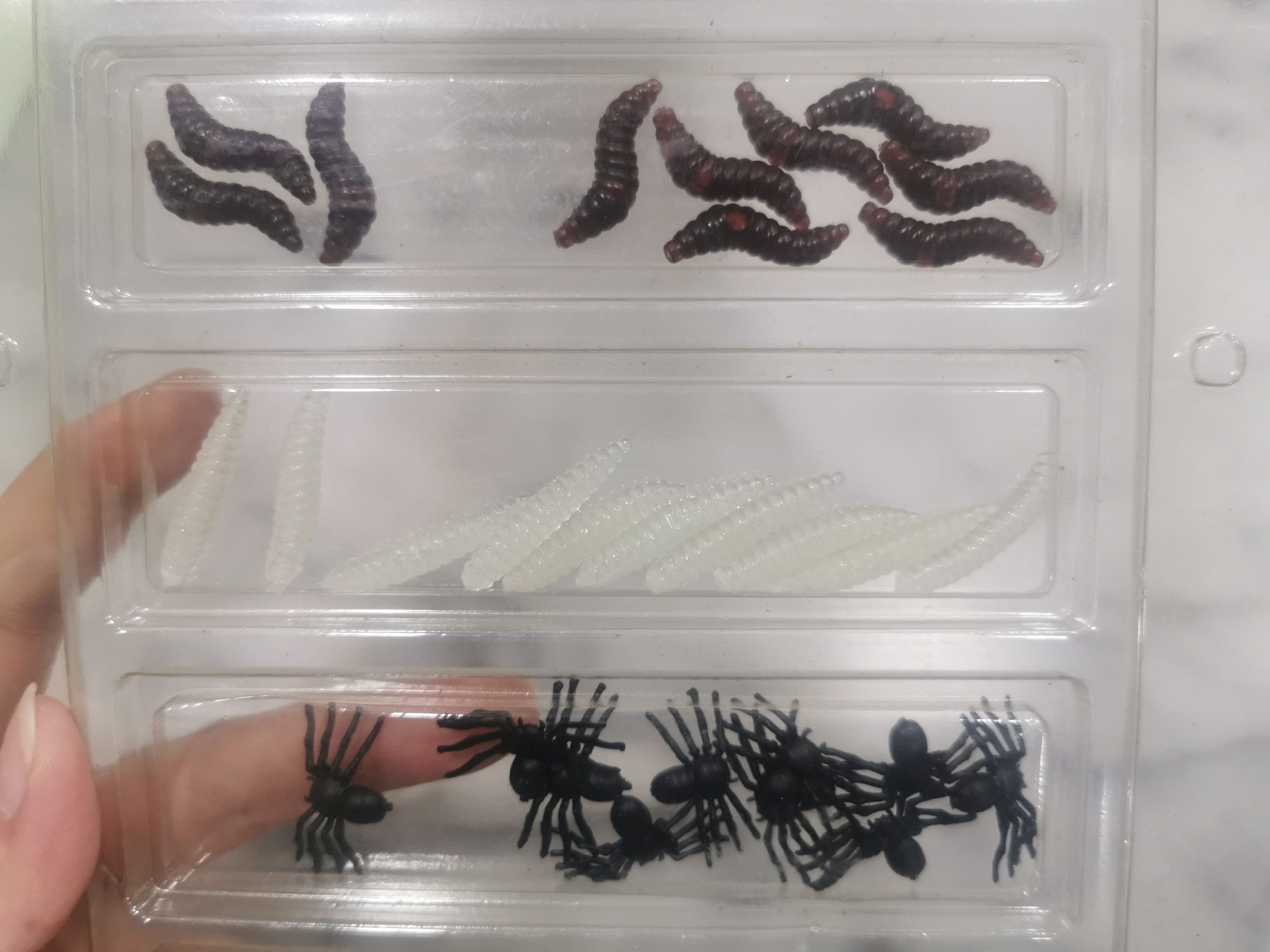 Prank Toy Fake Spiders/Insects/Maggots/Flies/Ants, Hobbies & Toys, Toys ...