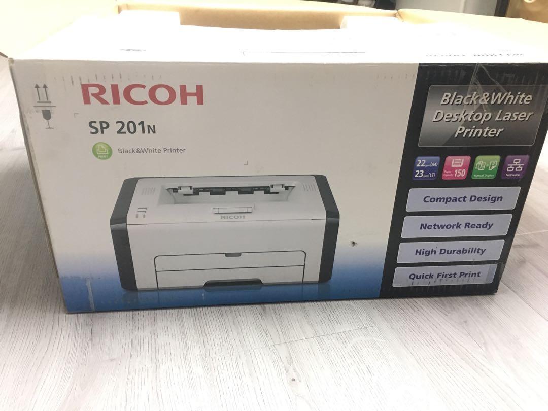 全新Ricoh SP 201N 影印機, 電腦＆科技, 打印機及影印機 - Carousell