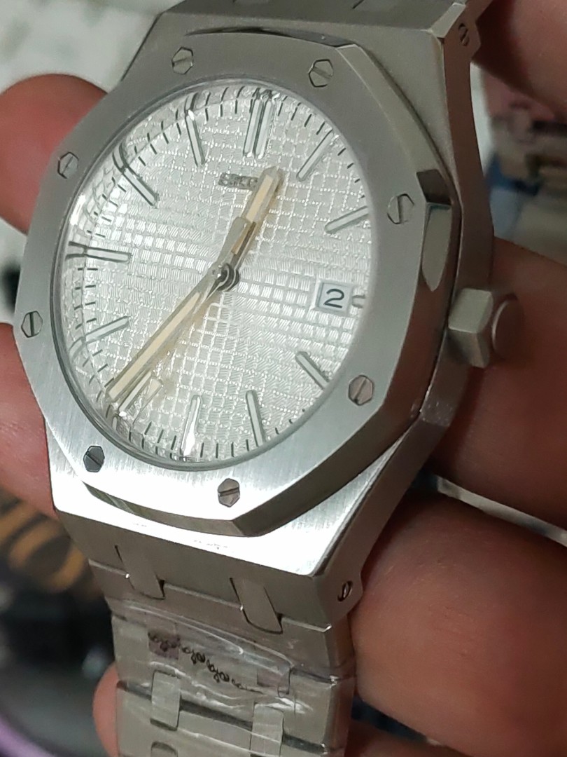 Seiko Oak Mod, Luxury, Watches on Carousell