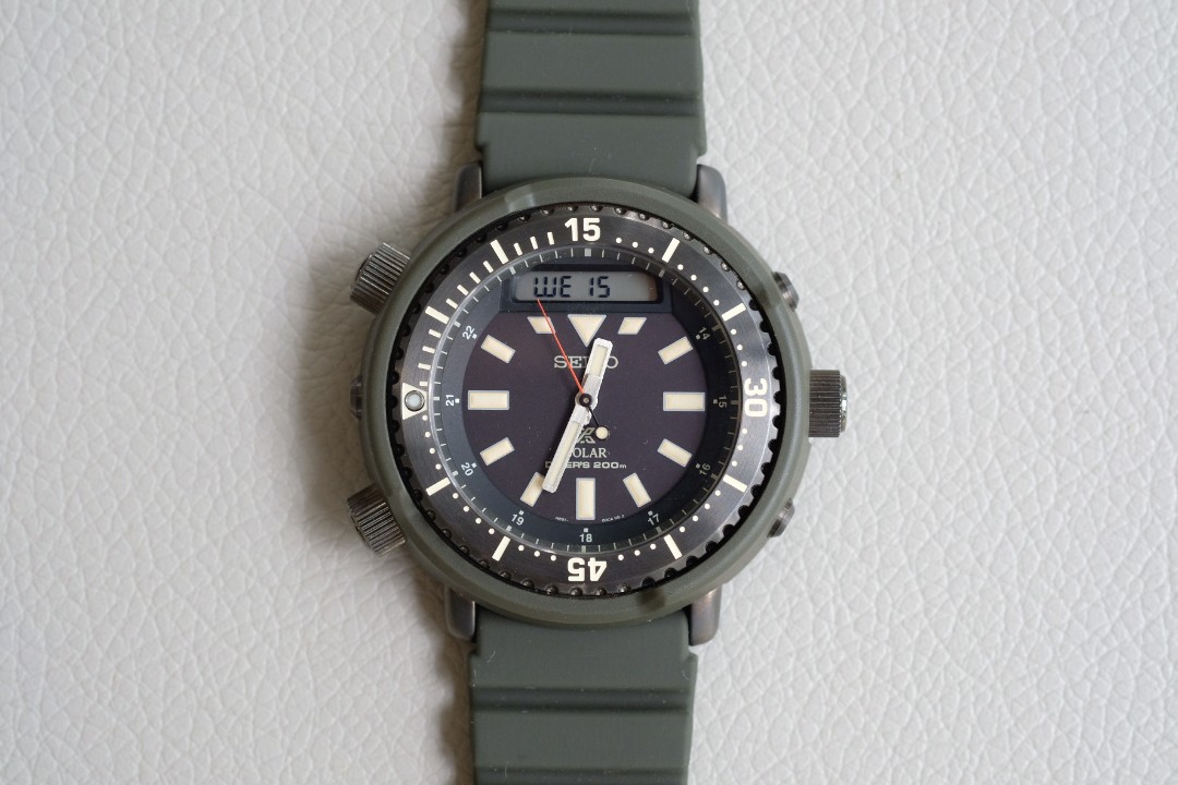 Seiko Prospex SNJ031 'Arnie', Men's Fashion, Watches & Accessories ...