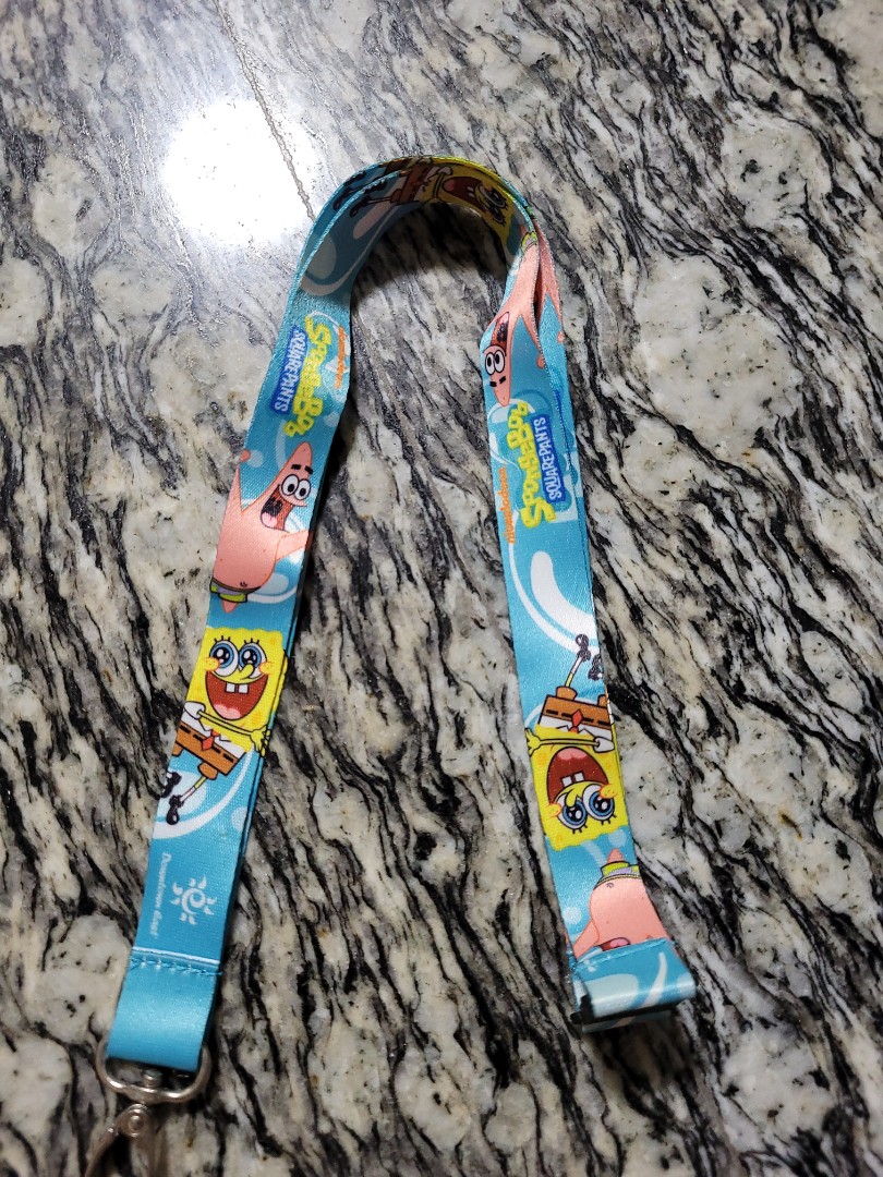 Spongebob squarepants lanyard, Hobbies & Toys, Stationery & Craft ...