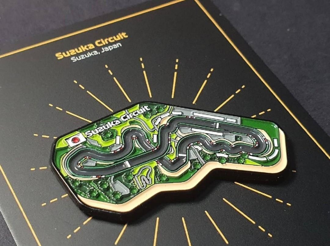 Suzuka Circuit, F1 Enamel Pin/Magnet, Hobbies & Toys, Stationery ...