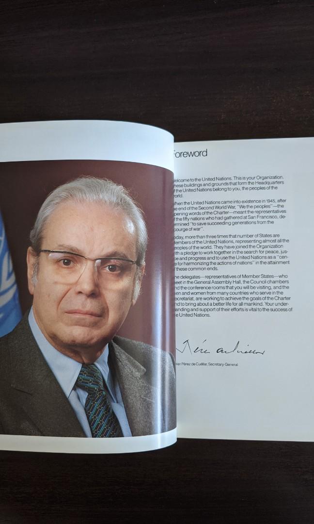 Rare Book: United Nations UN Official Guidebook 1987, Hobbies & Toys ...