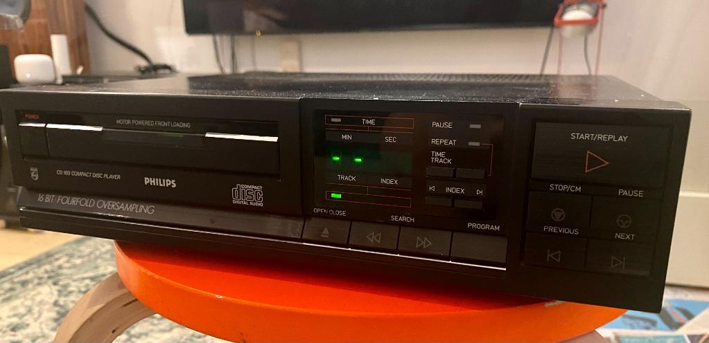 Vintage Philips CD160 CD Player (circa 1986, local 220V), Audio, Other ...