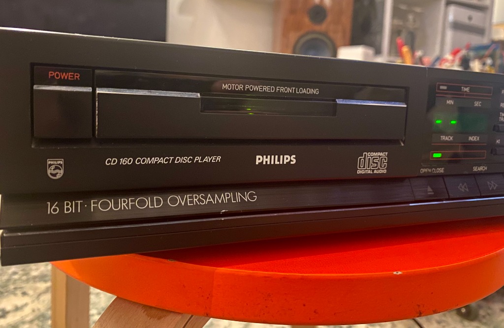 Vintage Philips CD160 CD Player (circa 1986, local 220V), Audio, Other ...
