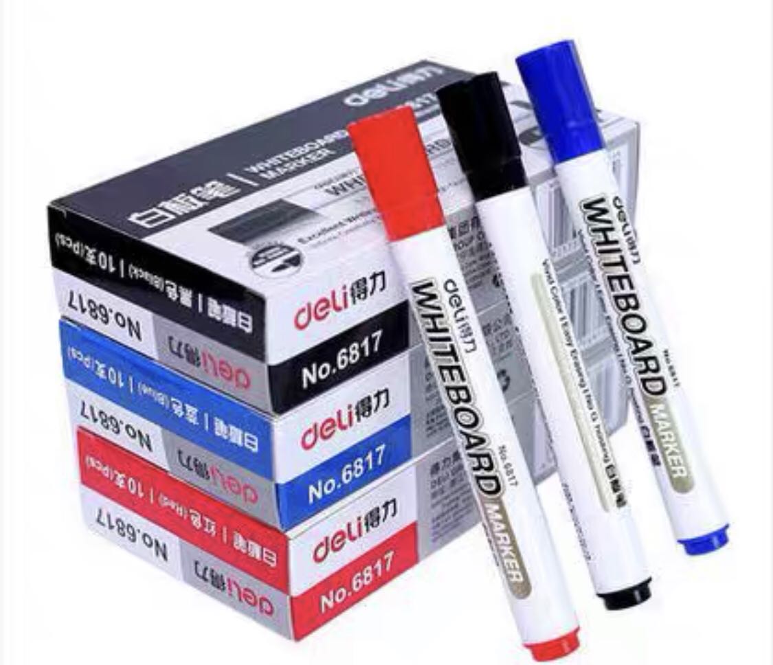 Deli Whiteboard Markers (box of 10) , Hobbies & Toys, Stationery ...