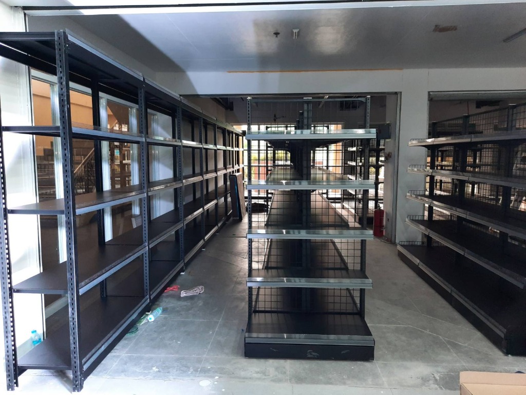 Wire Mesh Gondola Rack High Quality Shelving, Furniture & Home Living ...