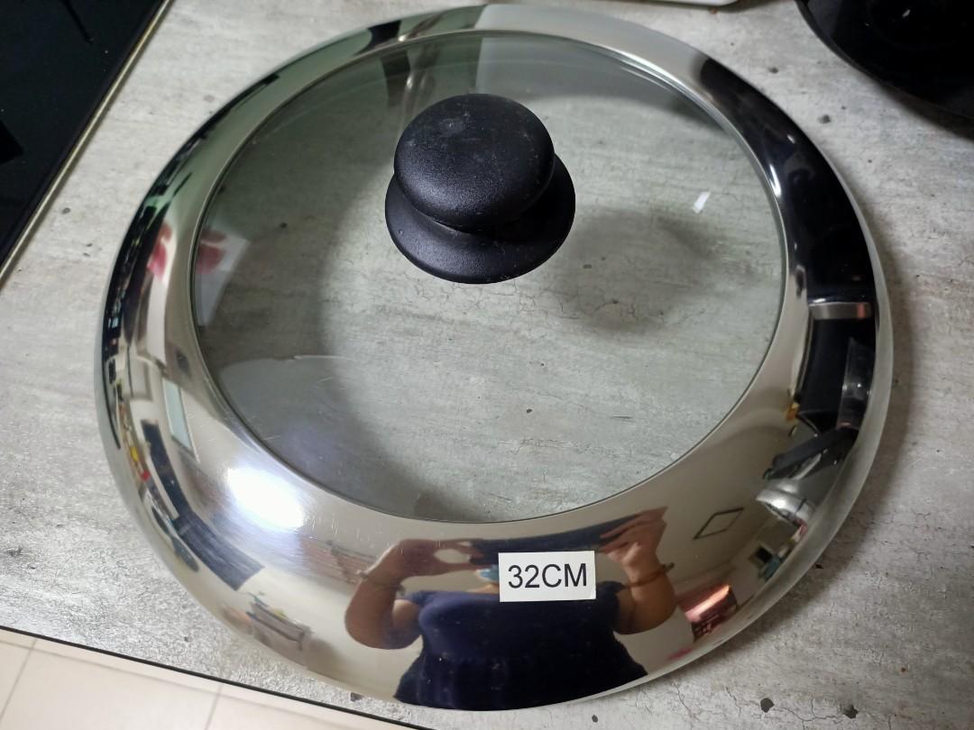 Wok or pan cover 32 cm, Furniture & Home Living, Kitchenware ...