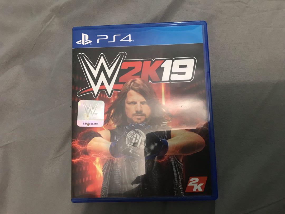 WWE 2K19, Video Gaming, Video Games, PlayStation on Carousell