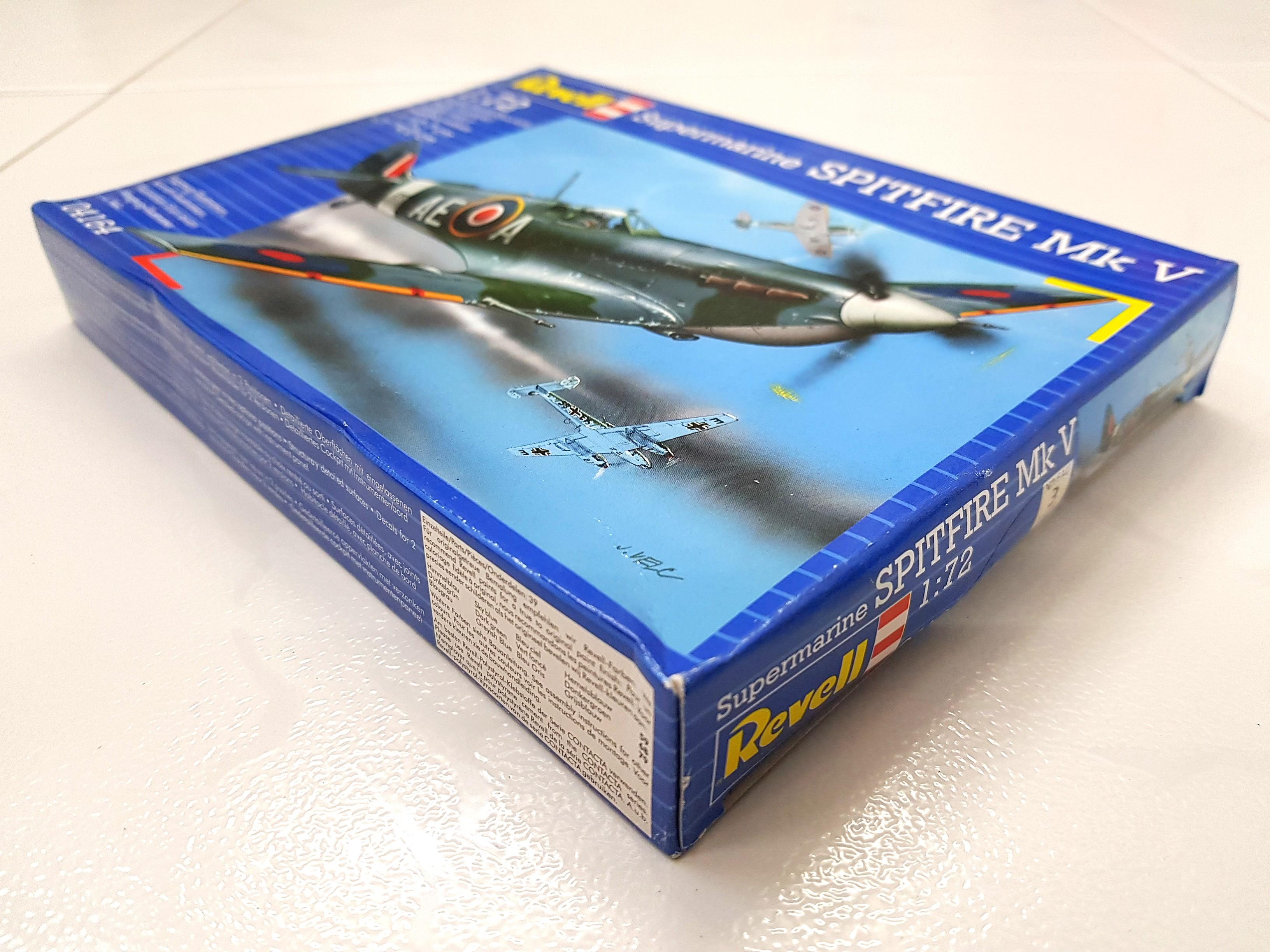 1/72 #04164 Revell RAF Fighter Spitfire Mk. V (2nd World War Aerial Air ...