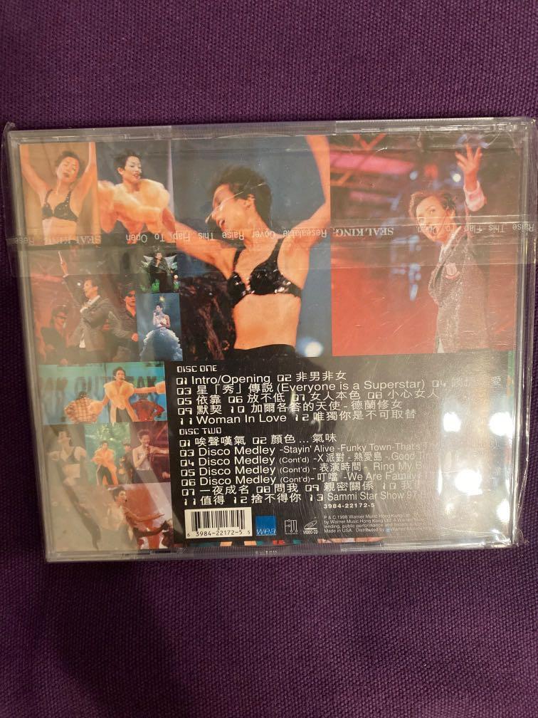鄭秀文 1997年 演唱會 VCD, 興趣及遊戲, 音樂、樂器 & 配件, 音樂與媒體 - CD 及 DVD - Carousell