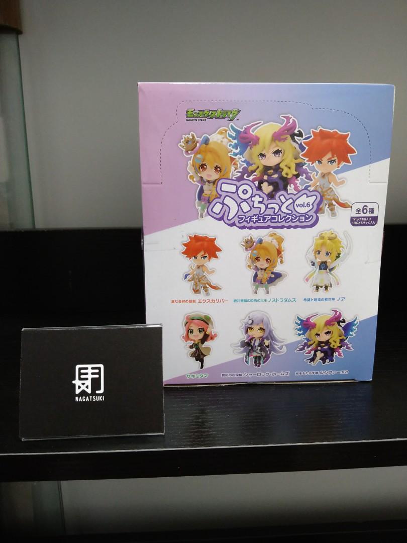 日本直送 全新 原盒 xflag store 怪物彈珠 monster strike mini figure vol.6 盲盒 獸神化 路西法 王者之劍 褔爾摩斯, 興趣及遊戲, 玩具 ...