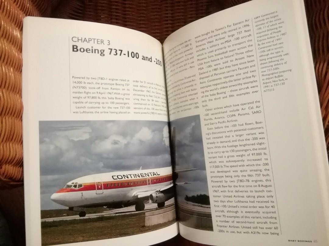 Baby Boeings 》波音 727 & 737 航空圖書，書籍 aviation book, 興趣及遊戲, 手作＆自家設計, 文具 on ...