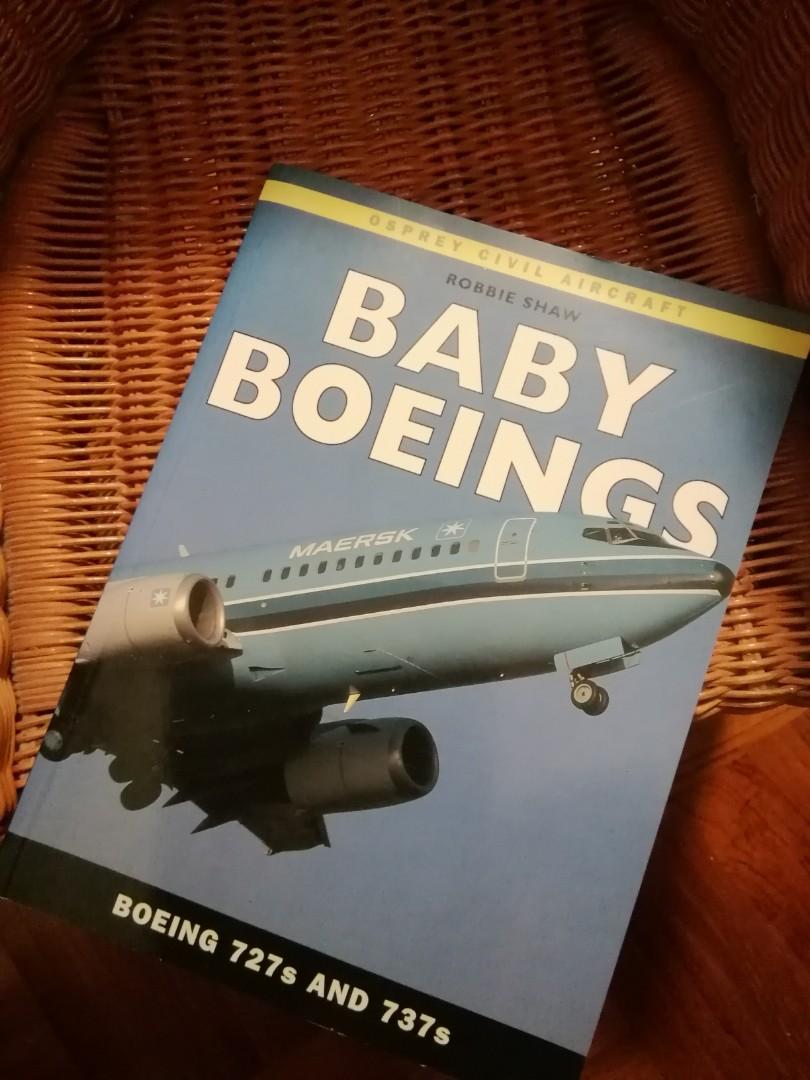 Baby Boeings 》波音 727 & 737 航空圖書，書籍 aviation book, 興趣及遊戲, 手作＆自家設計, 文具 on ...