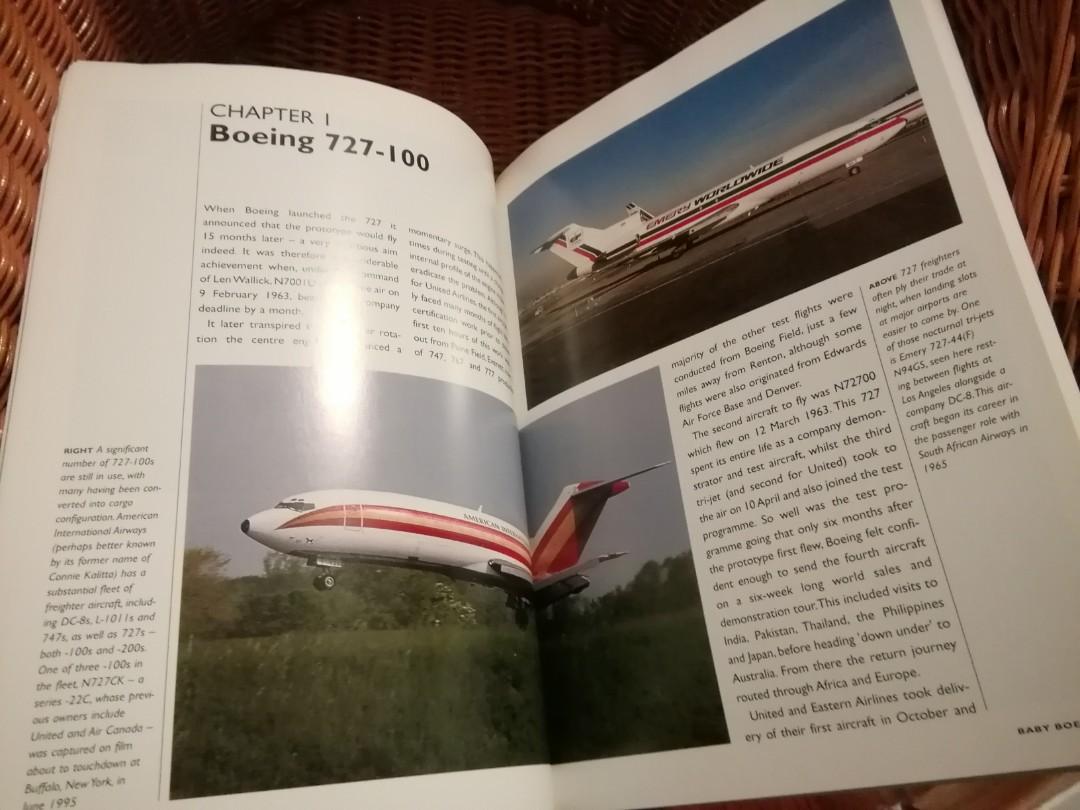 Baby Boeings 》波音 727 & 737 航空圖書，書籍 aviation book, 興趣及遊戲, 手作＆自家設計, 文具 on ...