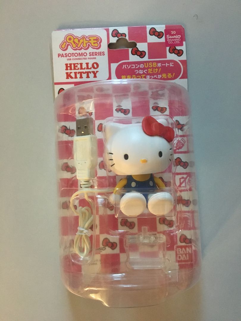 Hello Kitty USB connected figure, 興趣及遊戲, 收藏品及紀念品, 明星周邊 - Carousell