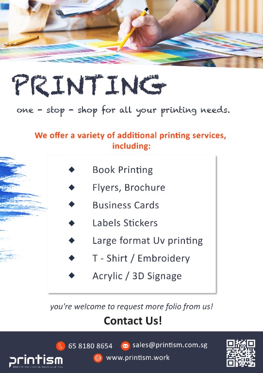 printing services, Business Services, Design & Marketing on Carousell