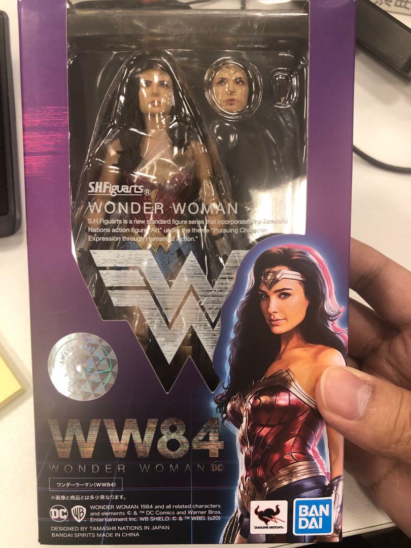 全新日版 SHF wonder woman ww84 justice league 1984, 興趣及遊戲, 玩具 & 遊戲類 - Carousell
