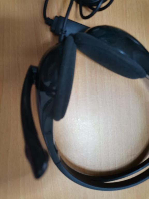 A4Tech HU-9 USB Headset Headphones Earphones, Audio, Headphones ...