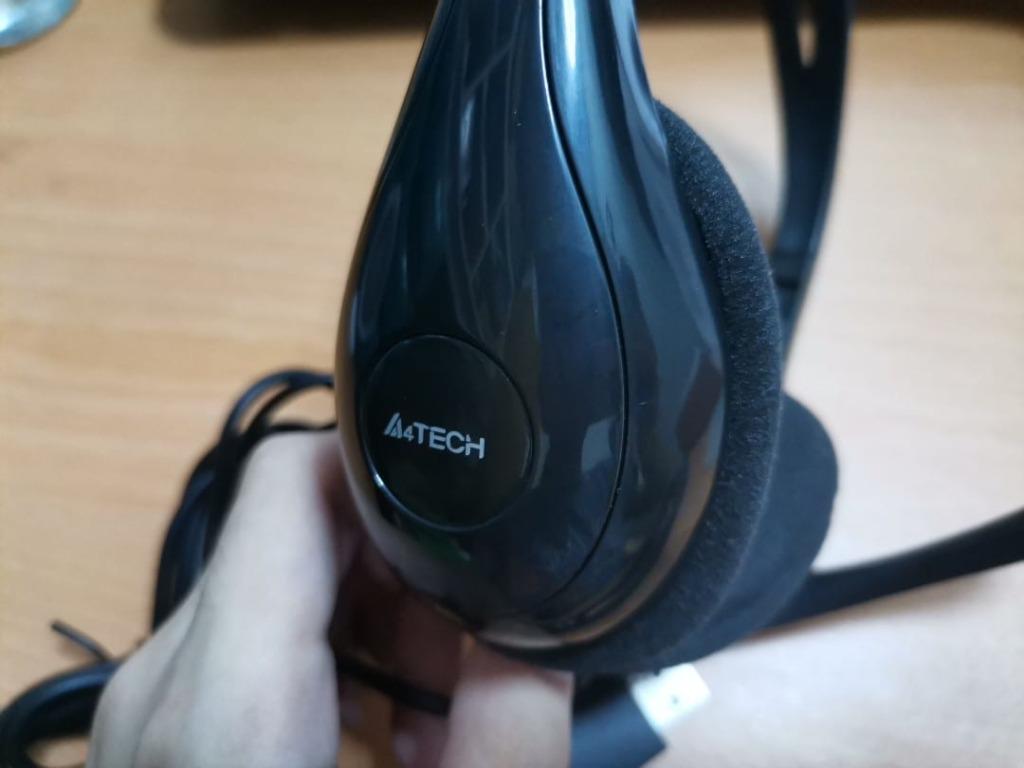 A4Tech HU-9 USB Headset Headphones Earphones, Audio, Headphones ...