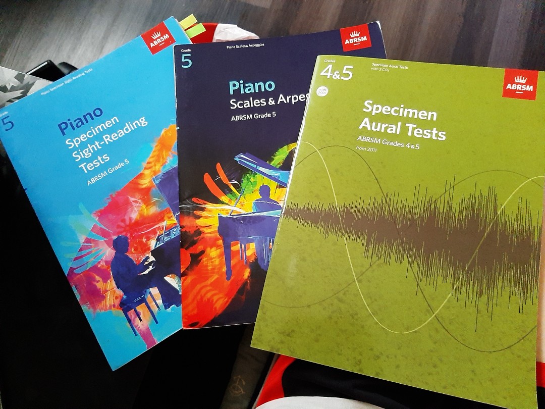 ABRSM Piano Exam Books G1 to G5, Hobbies & Toys, Music & Media, Music ...