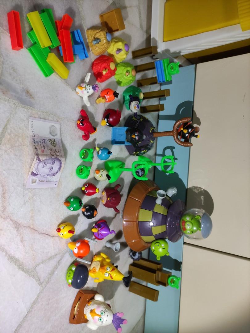 Angry birds toy set, Hobbies & Toys, Toys & Games on Carousell