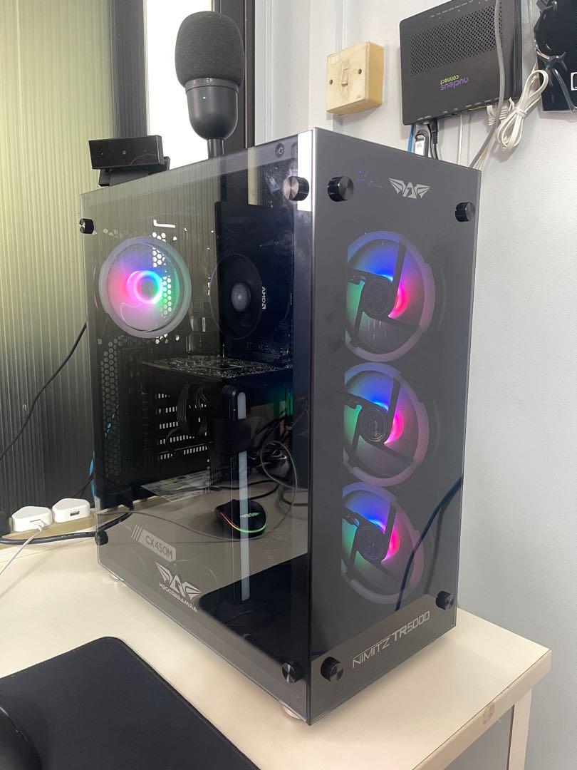 Armageddon Nimitz TR5000 Micro ATX Gaming Case Black, Computers & Tech ...