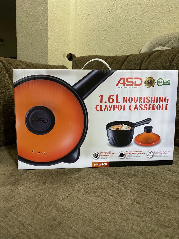 ASD 1.6 Nourishing Claypot Casserole, Furniture & Home Living ...