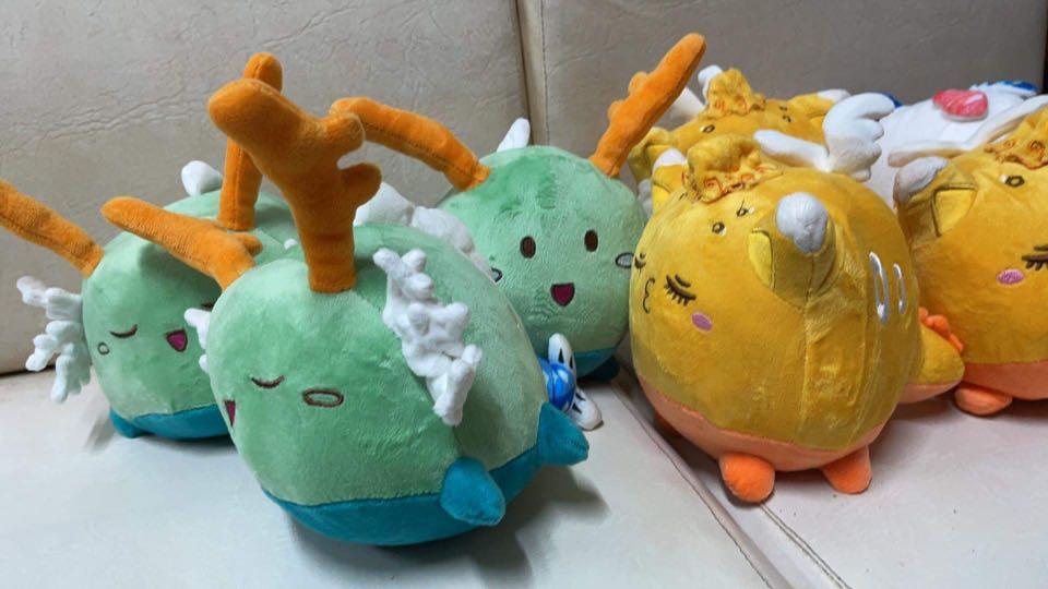 Axie Infinity stuffed plush toys, Hobbies & Toys, Toys & Games on Carousell