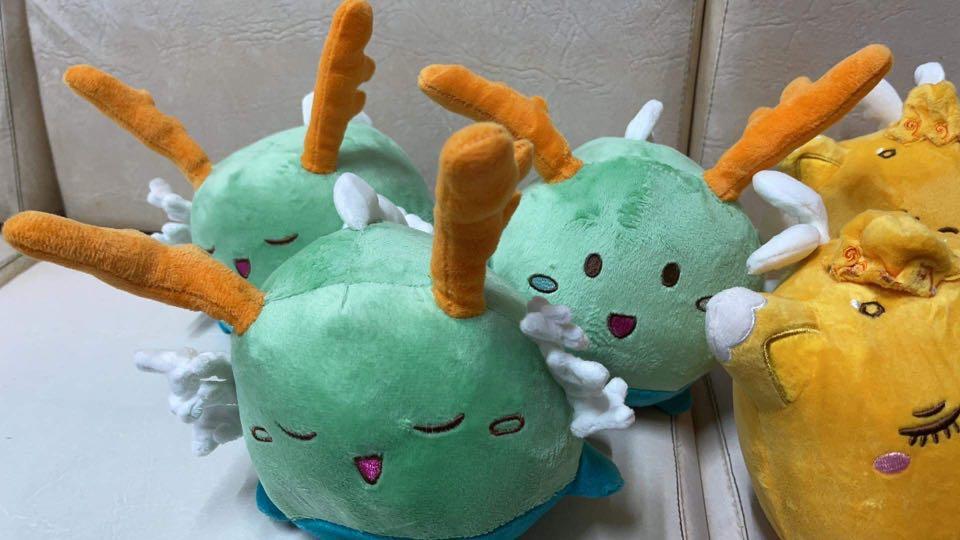 Axie Infinity stuffed plush toys, Hobbies & Toys, Toys & Games on Carousell