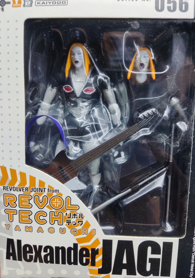 全新原裝絕版海洋堂山口式爆粗band友Revol Tech Yamaguchi 056 Alexander JAGI figure, 興趣及 ...
