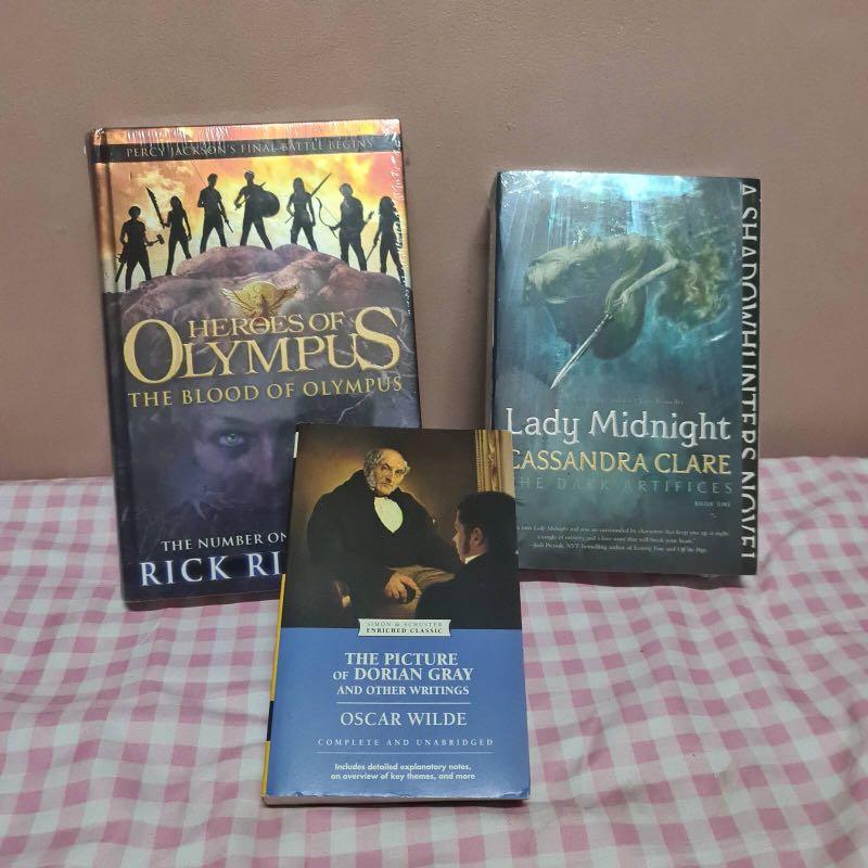 Brand New Book Bundle (Rick Riordan, Cassandra Clare, Oscar Wilde ...