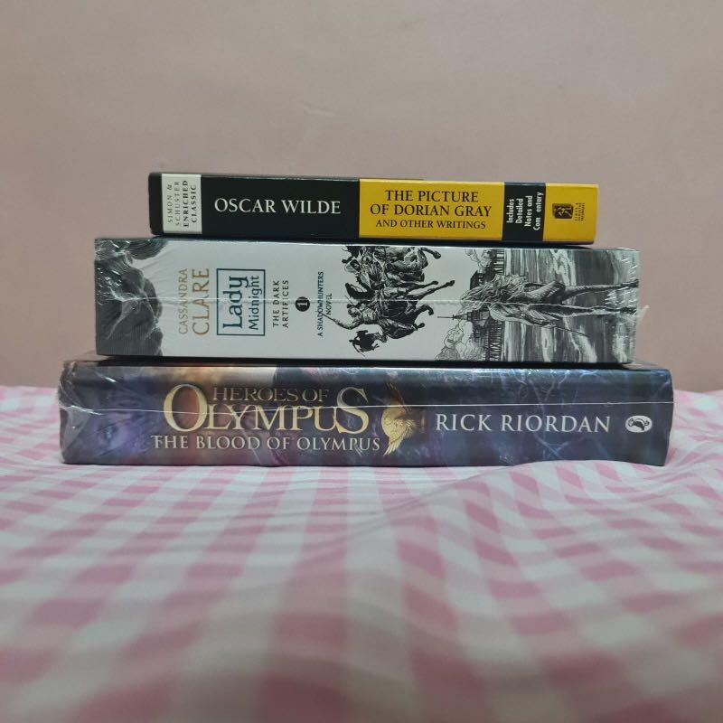 Brand New Book Bundle (Rick Riordan, Cassandra Clare, Oscar Wilde ...