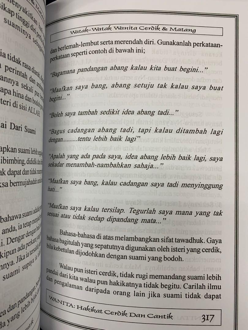 Ciri Ciri Wanita Yang Membawa ke Syurga, Hobbies & Toys, Books ...