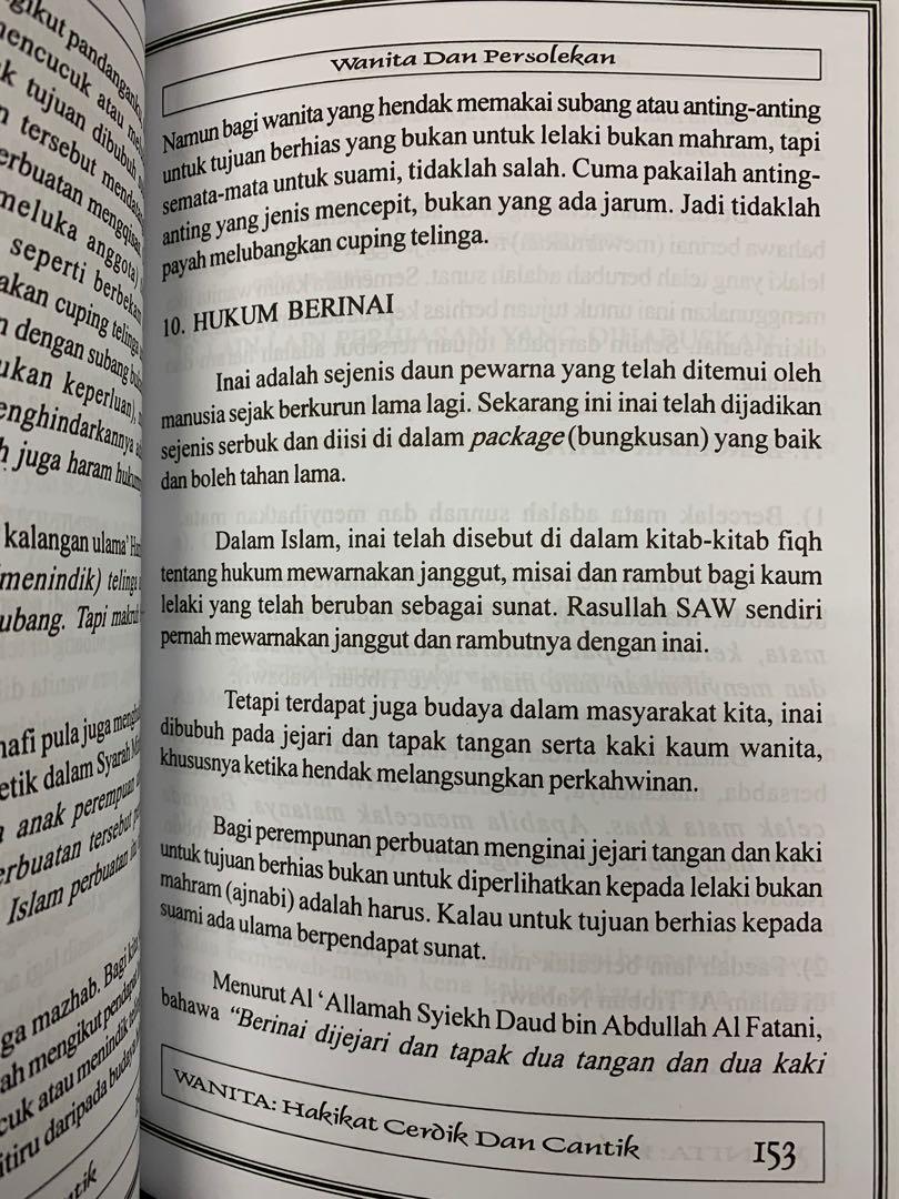 Ciri Ciri Wanita Yang Membawa ke Syurga, Hobbies & Toys, Books ...